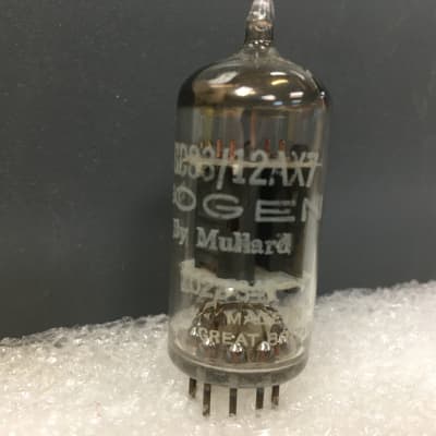 Mullard Matched Pair Reissue CV4004 / 12AX7 Unknown Clear | Reverb