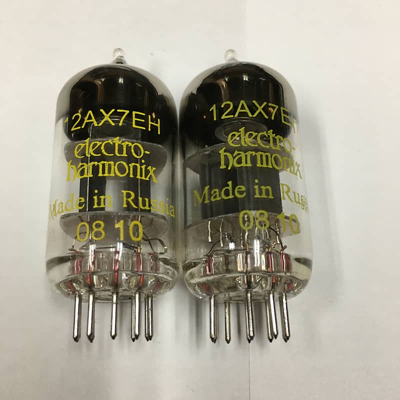 2 Pack Electro-Harmonix 12AX7 EH Preamp Tubes | Reverb