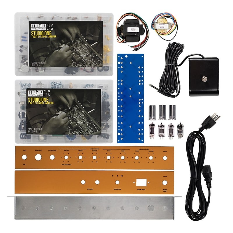 Mojotone Mojotone Studio One 1 Watt, 2 Channel Amplifier Kit | Reverb