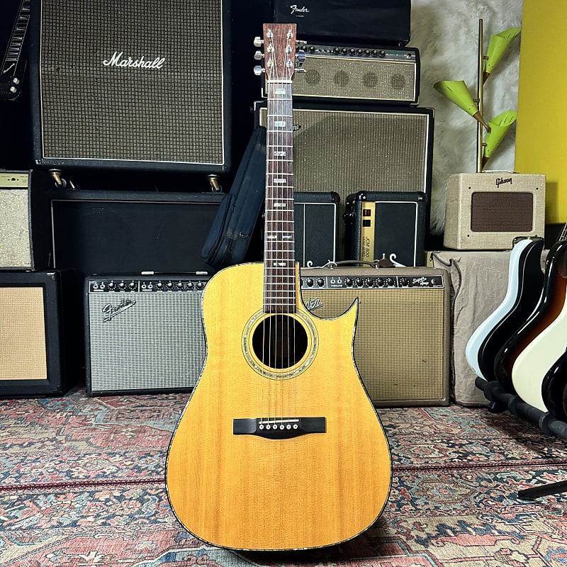 1991 David Webber Dreadnaught D18 Style Cutaway | Reverb