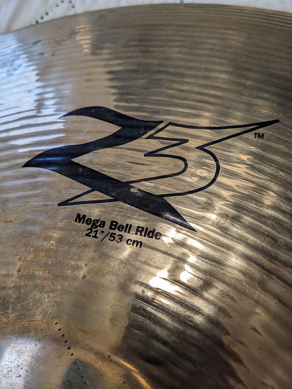 Zildjian Z3 21" Mega Bell Ride Cymbal 2000s - Traditional | Reverb