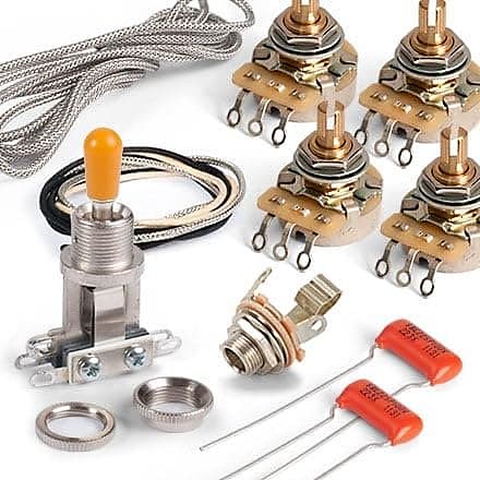 StewMac Compatible Premium Wiring Kit for Gibson Les Paul | Reverb