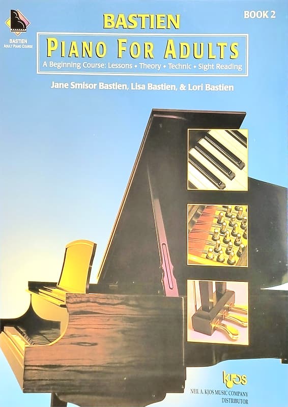 Bastien Piano For Adults Book 2 | Reverb