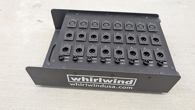 Whirlwind SB08P1G 8 Channel Passive Mic Splitter 2022 | Reverb