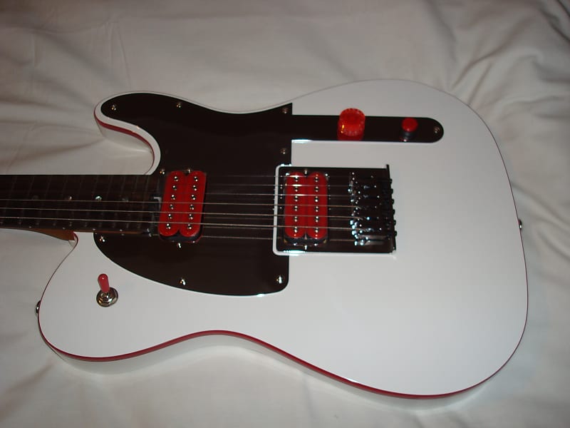 Firefly FFTL Tele - White - Stainless Frets - Kill Switch | Reverb