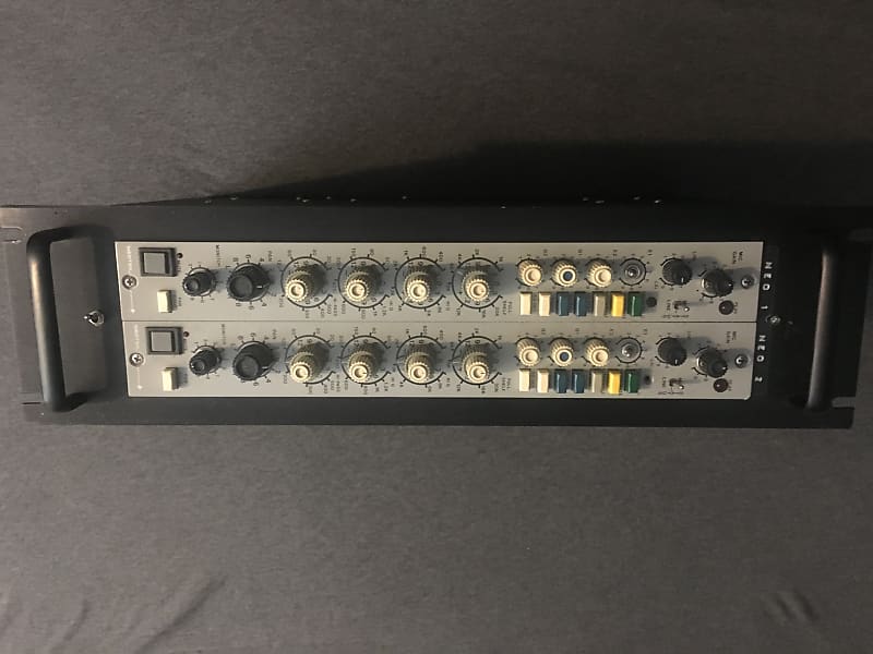 Neotek Series 3 Pair Racked Modules - Mic Pres and EQs - | Reverb