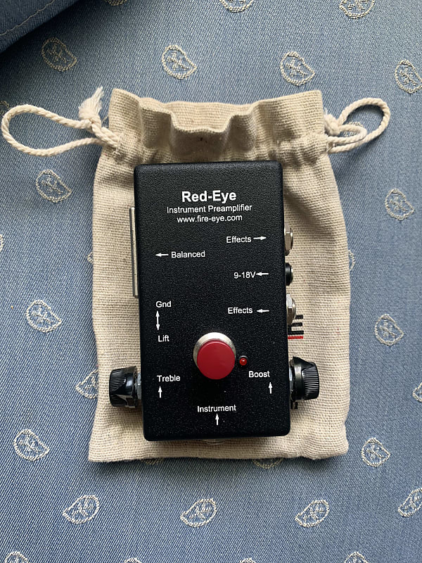 Fire-Eye Red-Eye Instrument Preamplifier 2022 | Reverb