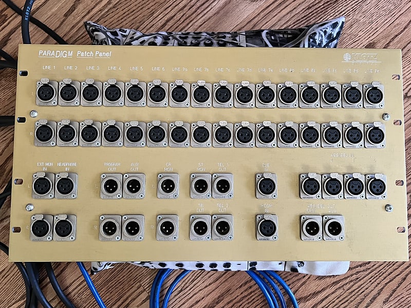 Patchbay! Wired for remote starts! Klotz Paradigm Digital | Reverb