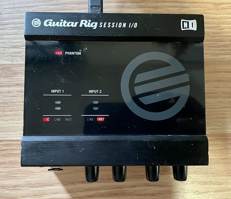 Native Instruments Guitar Rig Session I/O - Black PLEASE SEE | Reverb