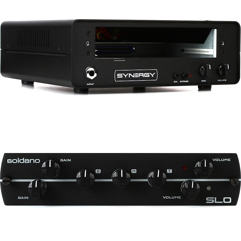 Synergy SYN1 Tabletop Preamp with Soldano SLO Module - One | Reverb