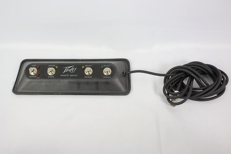 Peavey 4 Button Footswitch | Reverb