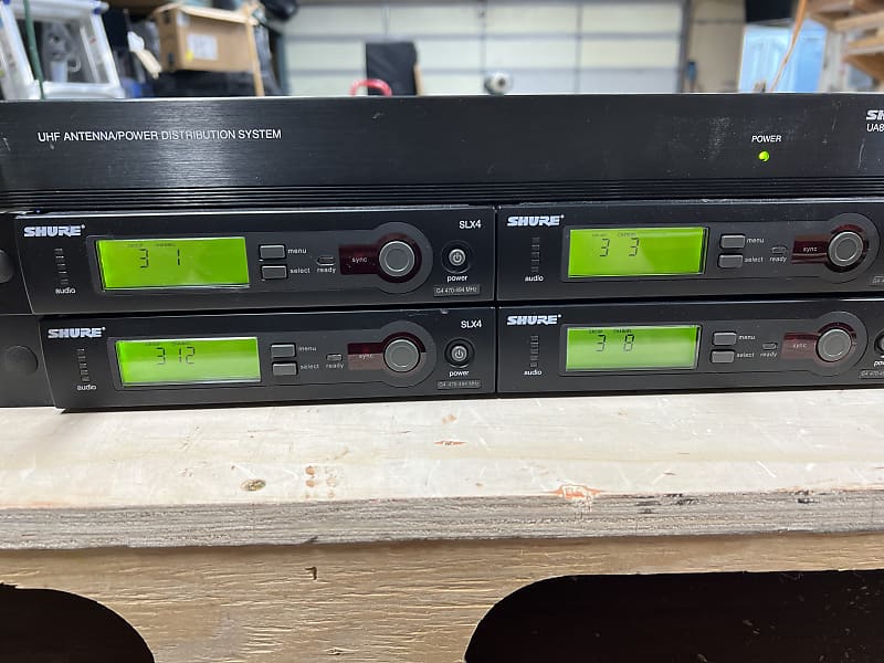 4 Channel Shure SLX system | Reverb