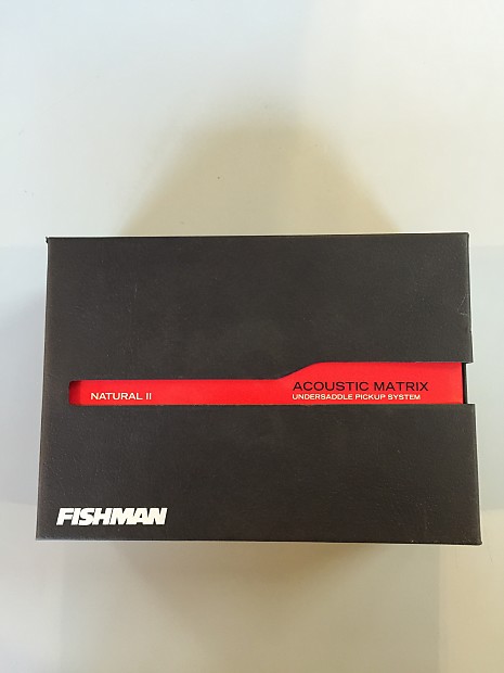 Fishman Acoustic Matrix Natural II Pickup | Reverb