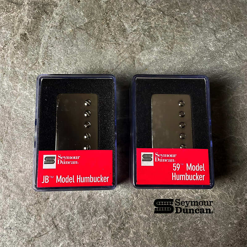 Seymour Duncan Hot Rodded Humbucker Set - SH-4/SH-1 59, | Reverb