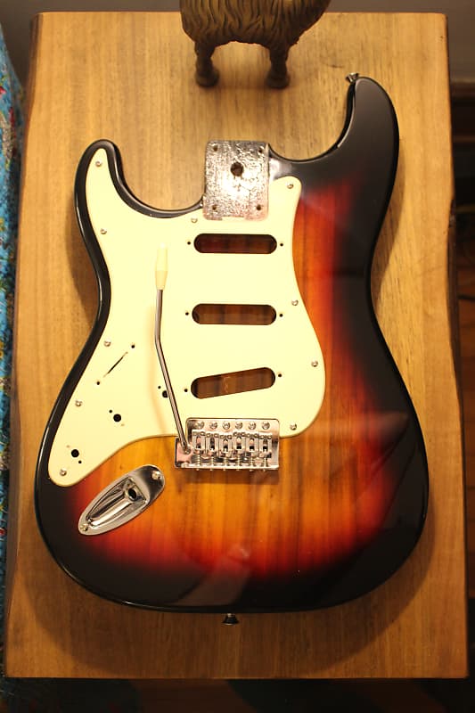 S-Type Left-Handed Stratocaster/Partscaster Loaded Strat Body | Reverb