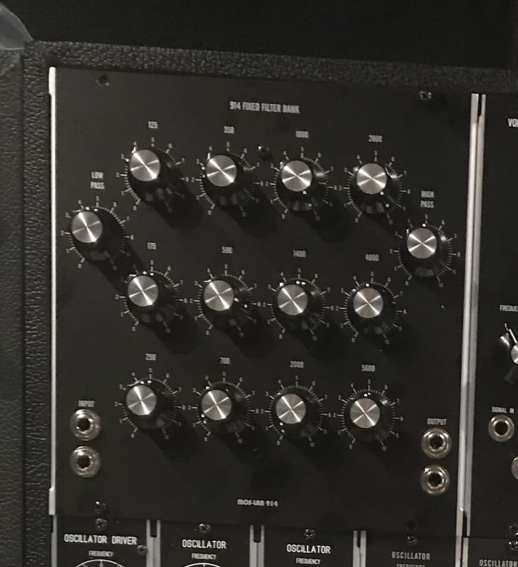 Mos-Lab Fixed Filter Bank moog 914 clone 5U Modular | Reverb