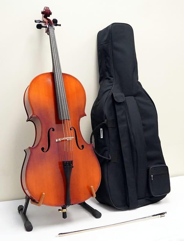 New Cello 4/4 Size Krutz 100 Series Step-Up CE-44-154 | Reverb