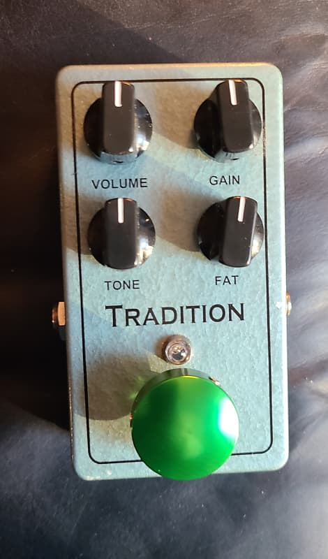 DCW Pedals Tradition Overdrive Green | Reverb