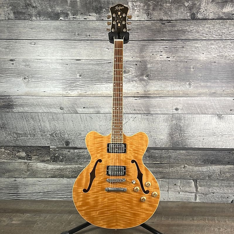 Hofner Verythin Standard Natural, Made in Germany w/Case - | Reverb UK