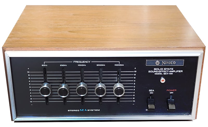 Vintage Nivico SEA-100 Stereo Graphic Equalizer | Reverb Australia