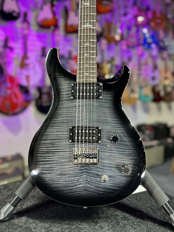 PRS SE 277 Baritone Electric Guitar - Charcoal Burst Auth | Reverb
