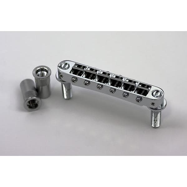 TonePros T3BT Pre-notched Tuneomatic Bridge, Metric Large | Reverb