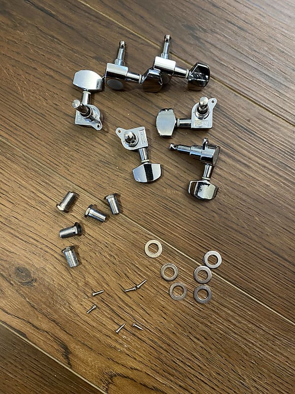 Set of 5 Guitar Tuning Pegs Heads (read description) | Reverb