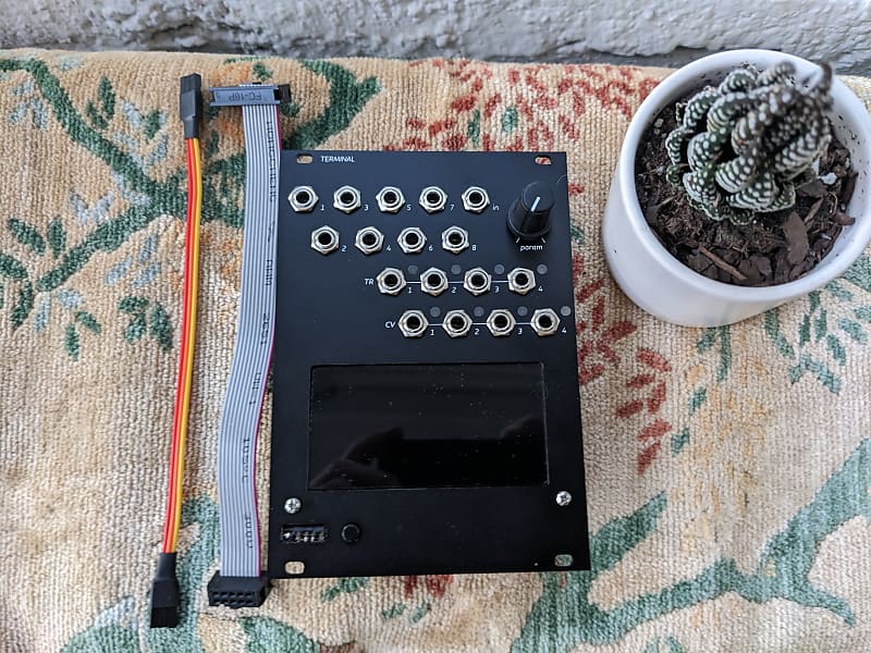 Terminal (DIY Monome Teletype Clone) Black | Reverb