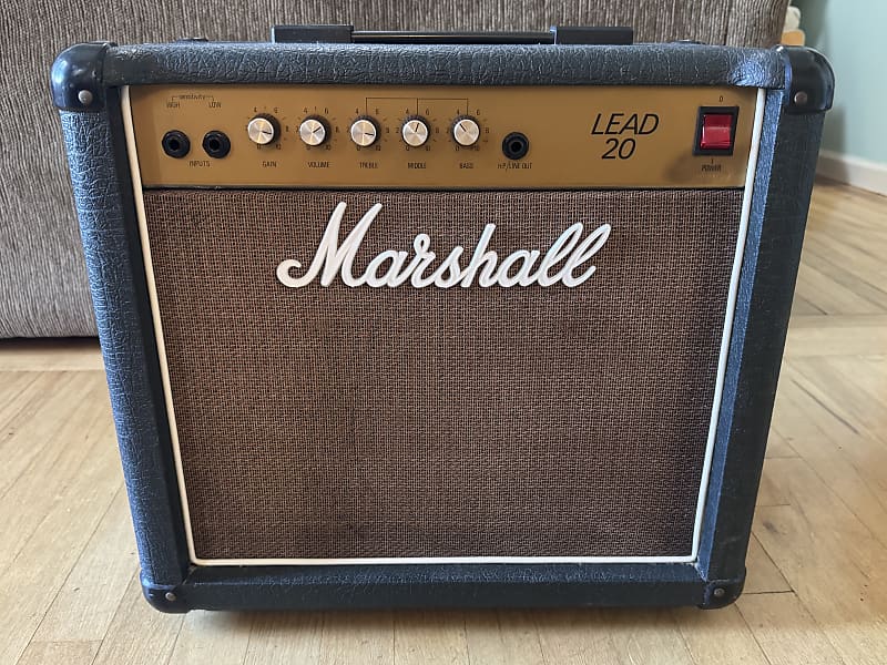 Marshall Lead 20 Guitar Combo Amp Vintage 1980s JCM 800 | Reverb