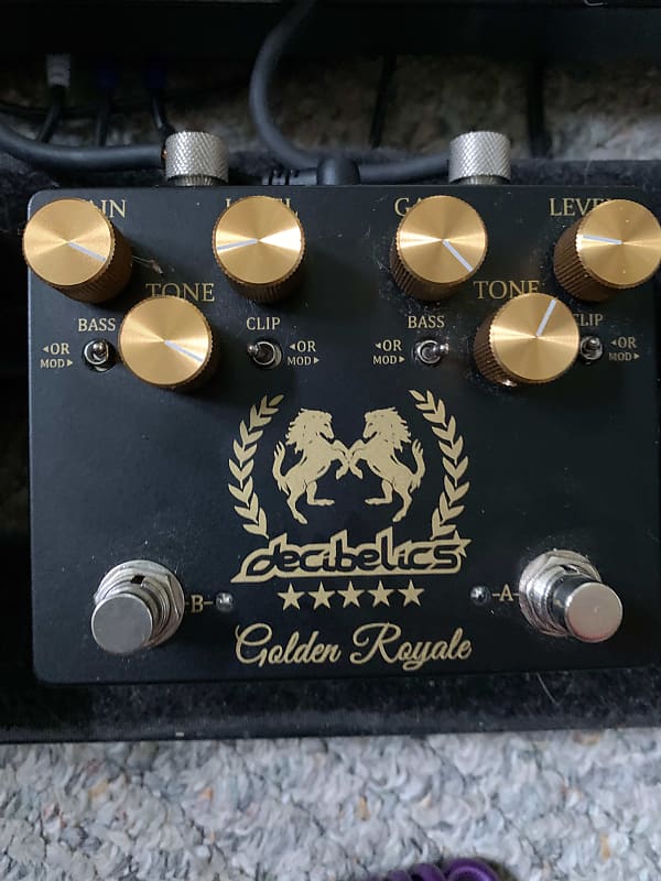 Decibelics Golden Royale 2022 Black | Reverb