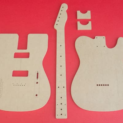 Guitar Templates ~ SG ~ 1/2" MDF ~ CNC Router Set w/ Neck | Reverb