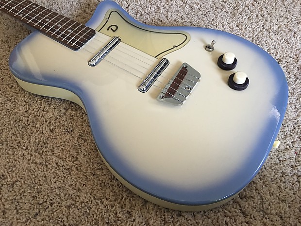 Danelectro U2 1990s Blue Burst | Reverb