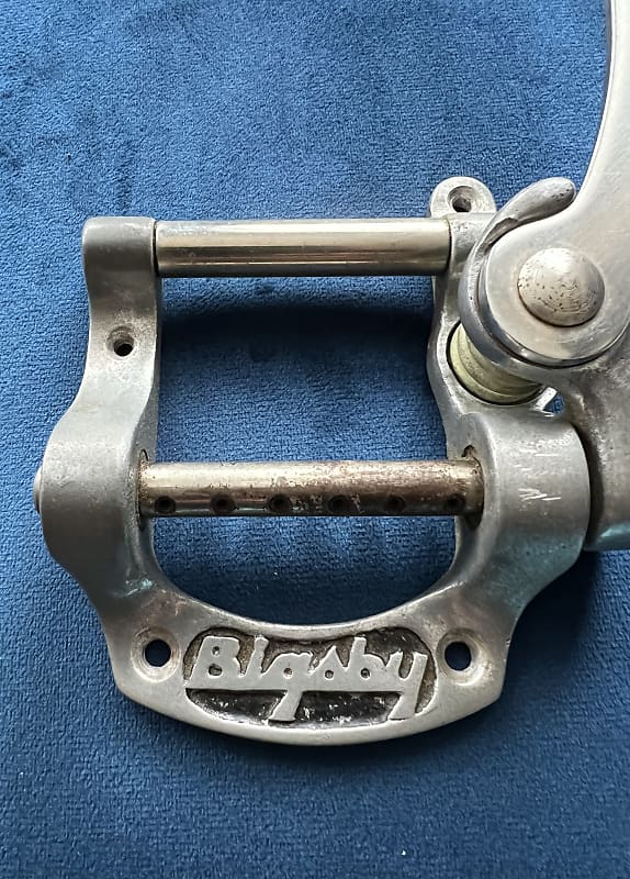 Vintage Bigsby B5 Guitar Vibrato Tailpiece 1950’s - Nickle | Reverb