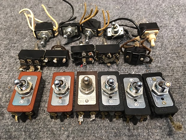 Old Vintage Toggle Switch On/Off Lot C&H Carling | Reverb