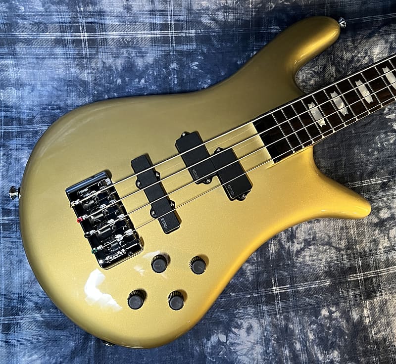 Spector Euro 4 Classic 2020 - Present - Metallic Gold Gloss - | Reverb