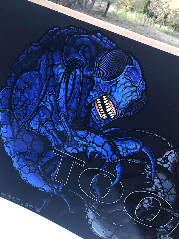 Tool Concert poster adam jones artwork ltd Concert poster | Reverb