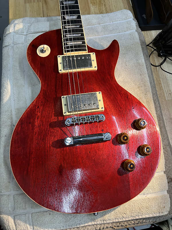 LP copy Les Paul 2020 - Cherry Red | Reverb