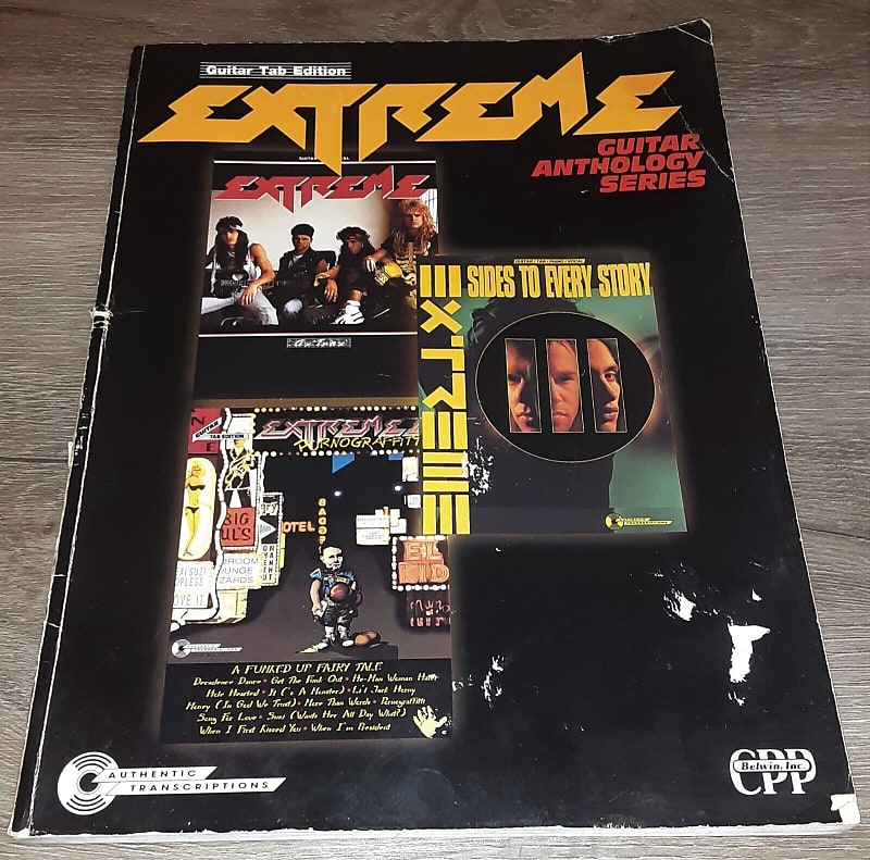 EXTREME - GUITAR ANTHOLOGY SERIES - TAB BOOK TABLATURE | Reverb