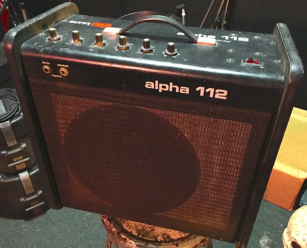 Rare Vintage Sunn Alpha 112 (1982) | Reverb