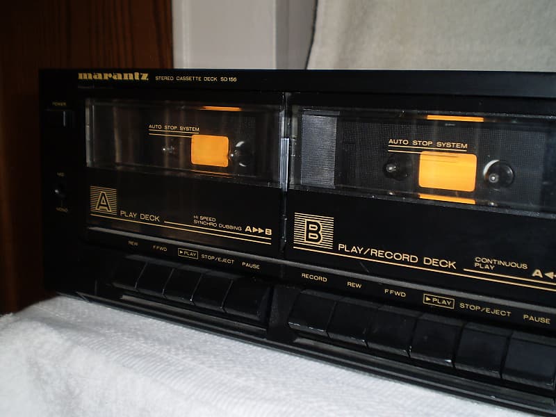 Marantz Double Cassette Recorder/Player Deck SD-156 (Vintage) | Reverb