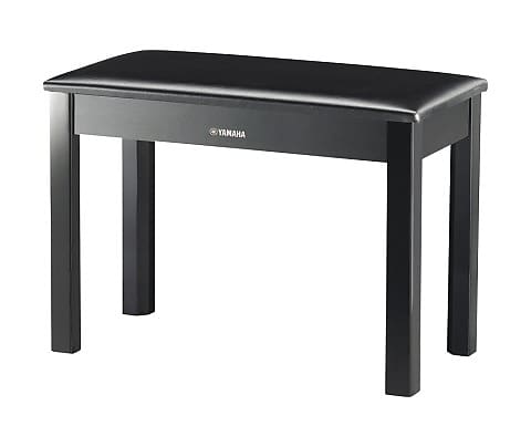 New Yamaha BC-108 Piano Bench Polished Ebony | Reverb