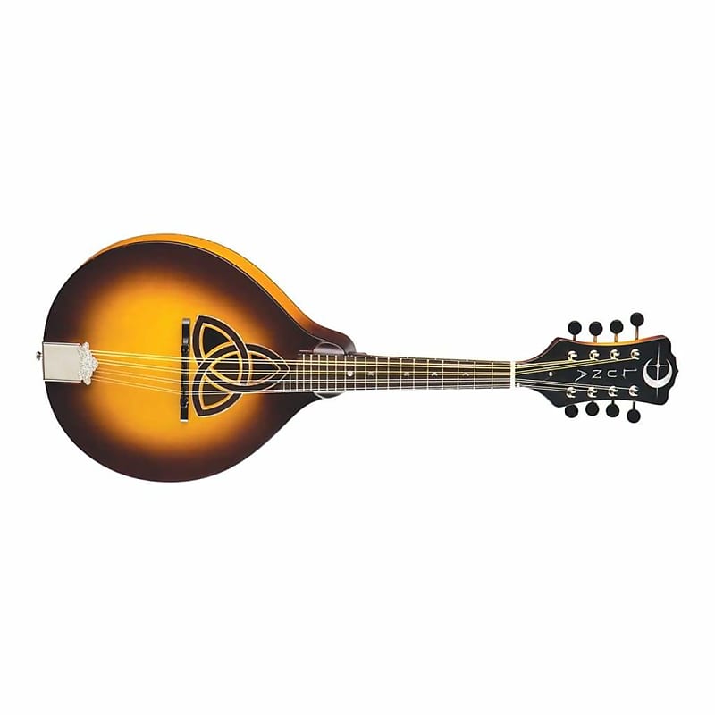 Luna Trinity A-Style Mandolin - Tobacco Burst | Reverb