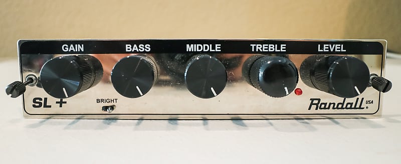 Randall SL+ MTS Series Tube Guitar Preamp Module | Reverb