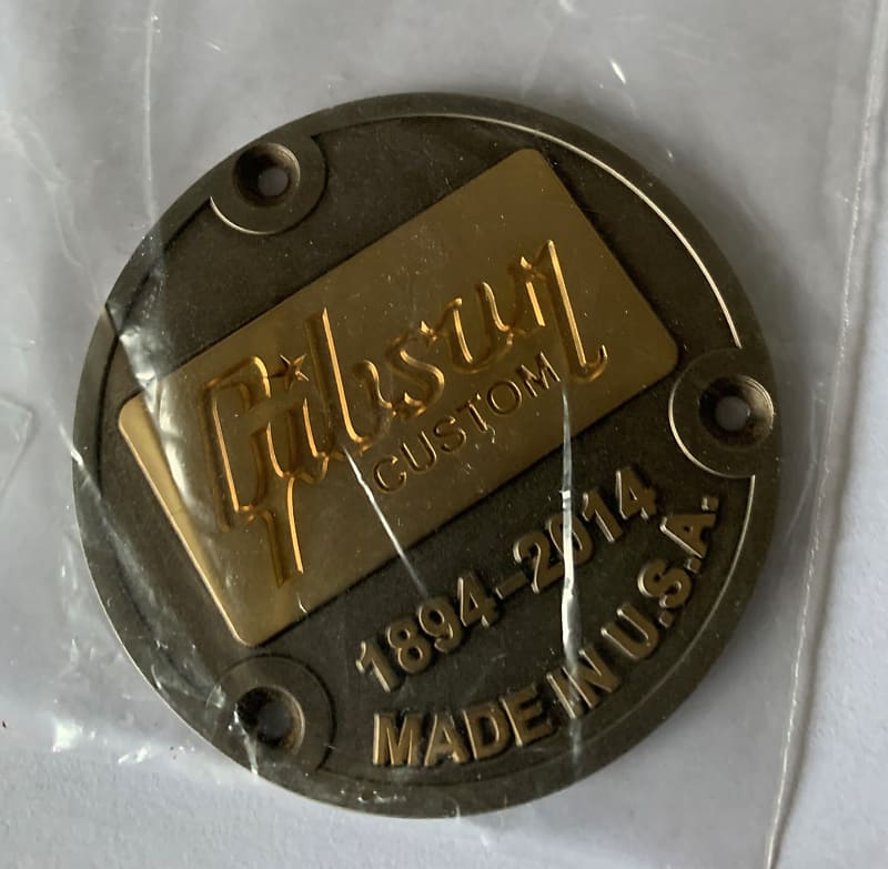 Gibson Custom Shop Les Paul Metal 3-Way Switch Cover Plate | Reverb UK