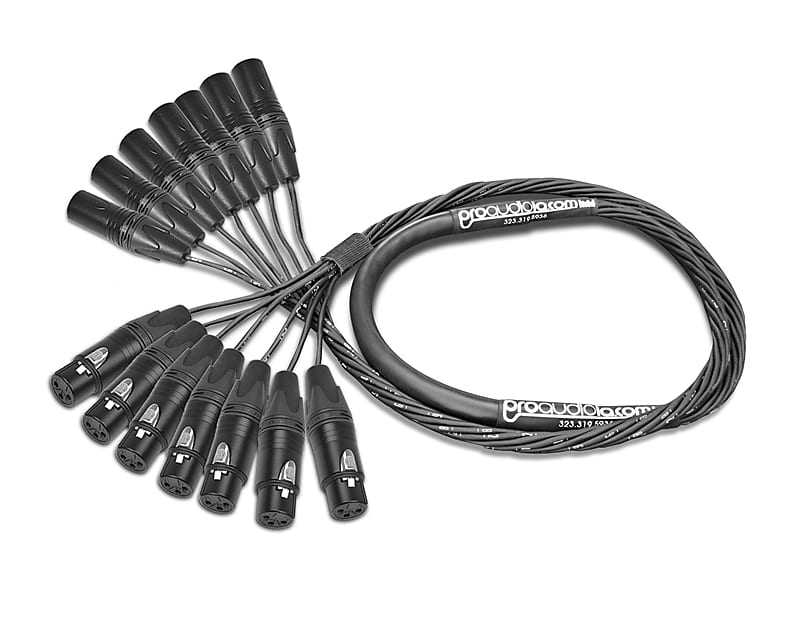 Standard 7 Channel Mogami 2932 Snake | Neutrik Gold XLR-F to | Reverb