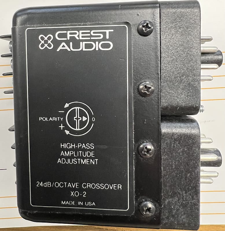 Crest amplifier Octave Crossover | Reverb