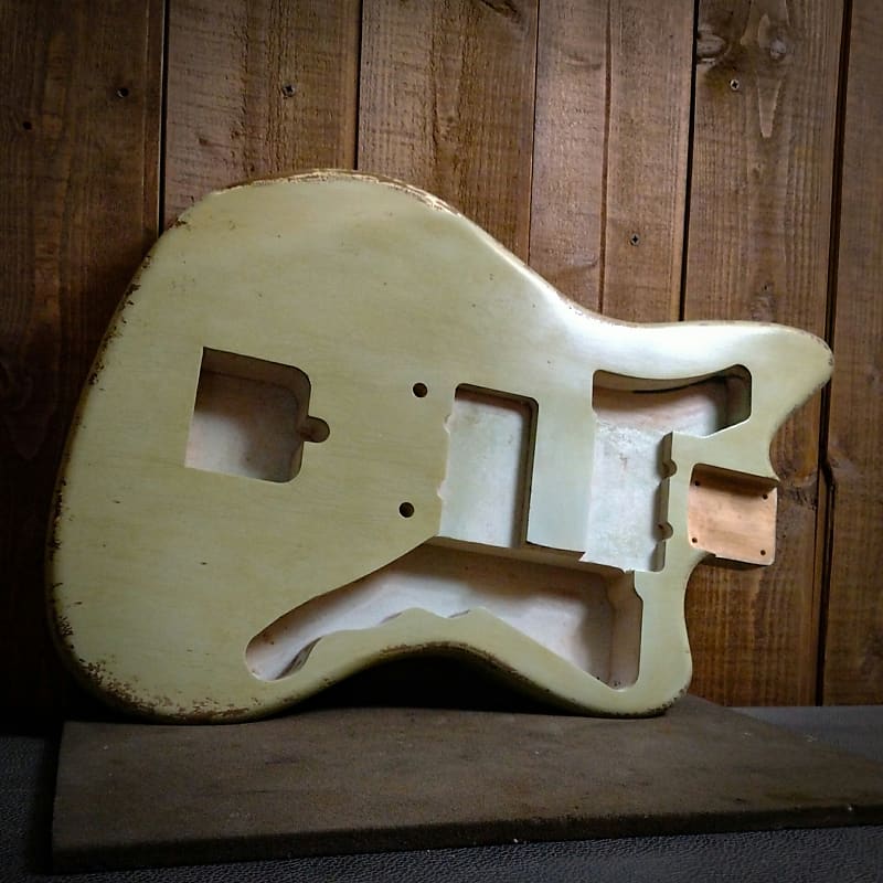 #202223 :: Baldman's Relic Jazzmaster guitar body in Aged+ | Reverb