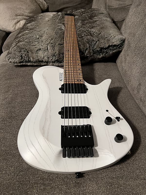Kiesel Zues 2021 White/ White Raw Tone | Reverb