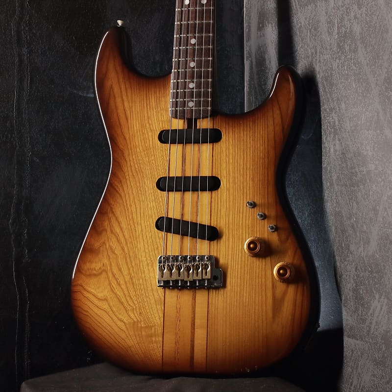 Fernandes Stone Logo MA-55 Sunburst 1981 | Reverb