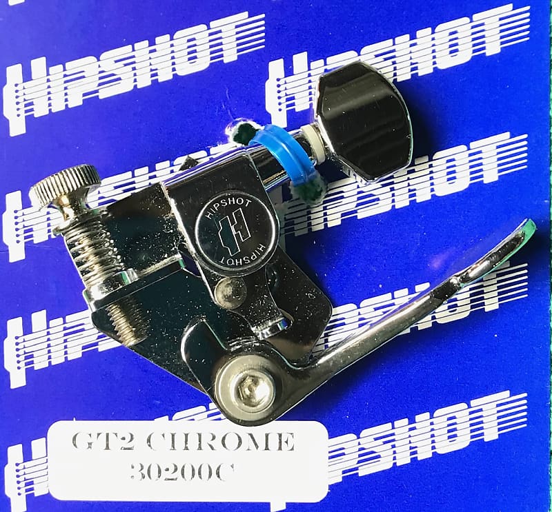 Hipshot GT2 Guitar Xtender Key Extender Detuner Chrome, USA | Reverb